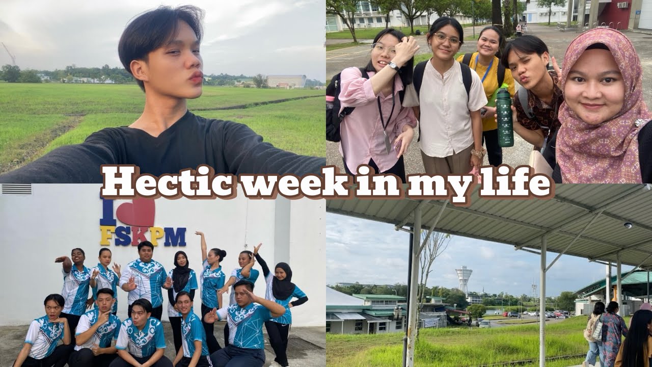 a hectic week in my life 🪴📚 || UNIMAS vlog || what i eat, dance & more ...