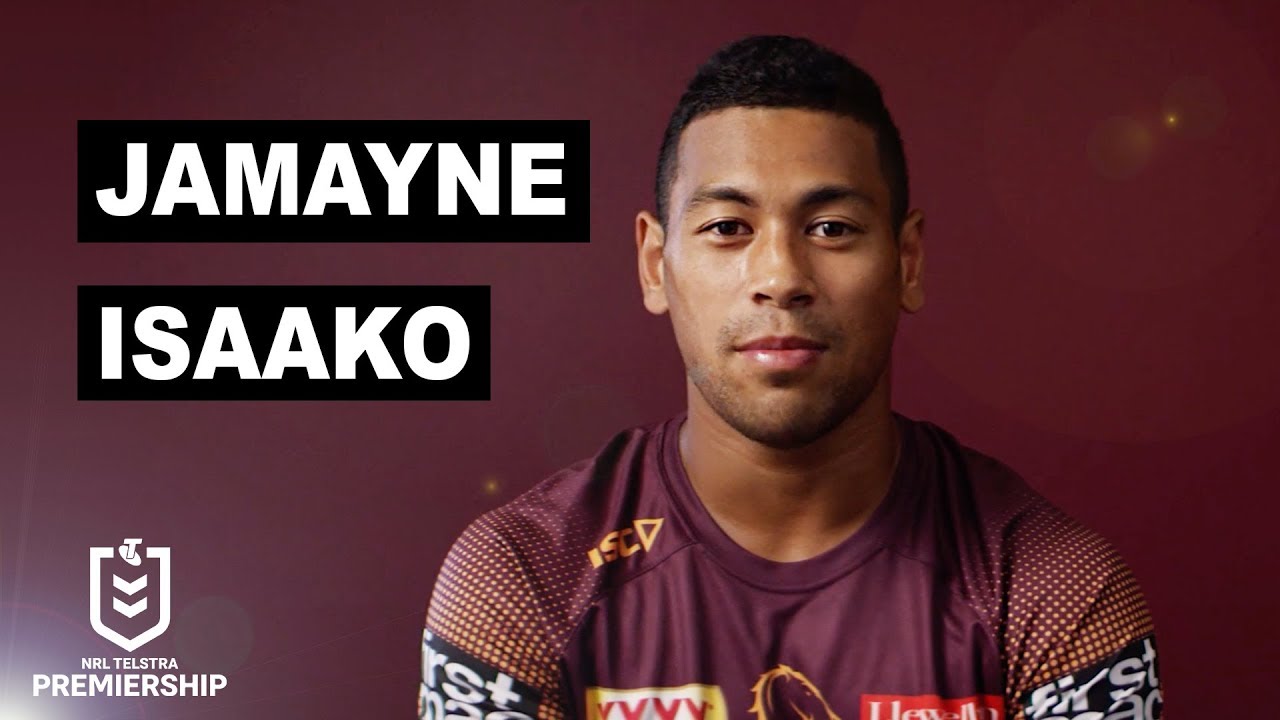 JAMAYNE ISAAKO | Under Lights | Telstra Premiership Interview (2019 ...