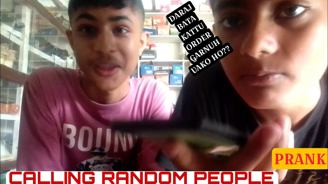 CALLING RANDOM people and telling them to receive their PARCEL | PRANK ...