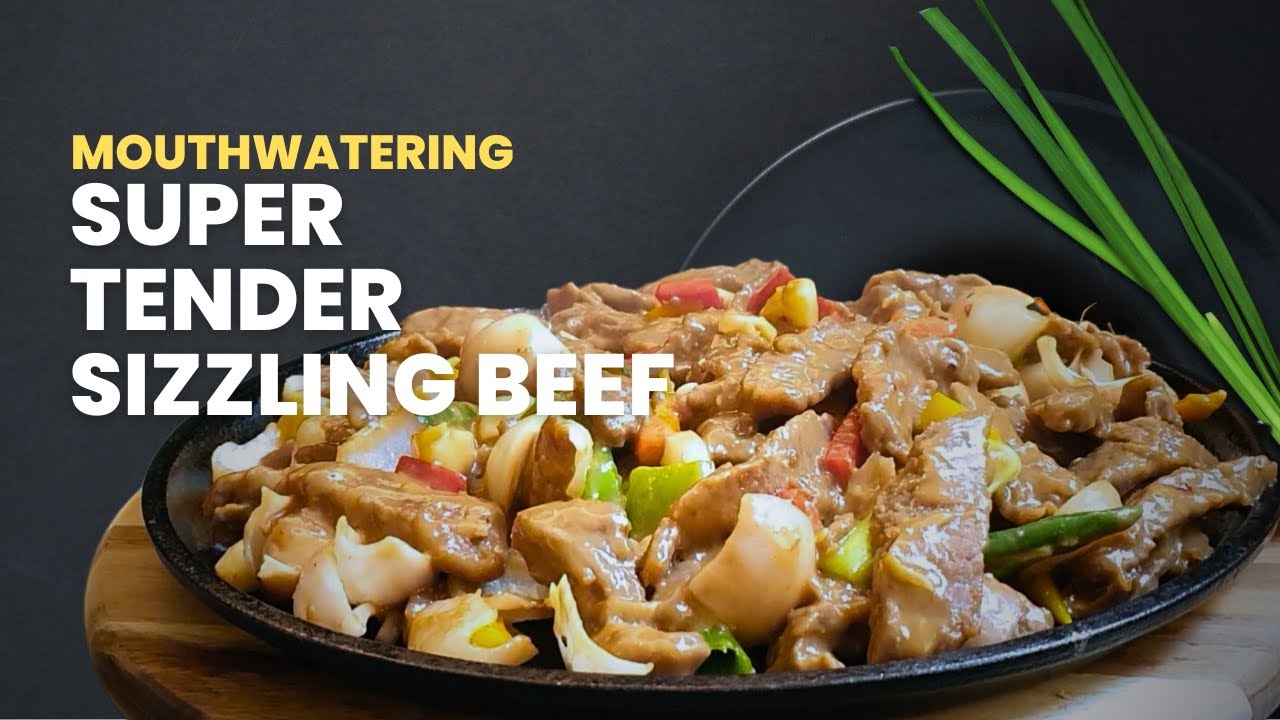 Beef Chili Sizzling Recipe | Restaurant-Style Sizzling Beef At Home ...