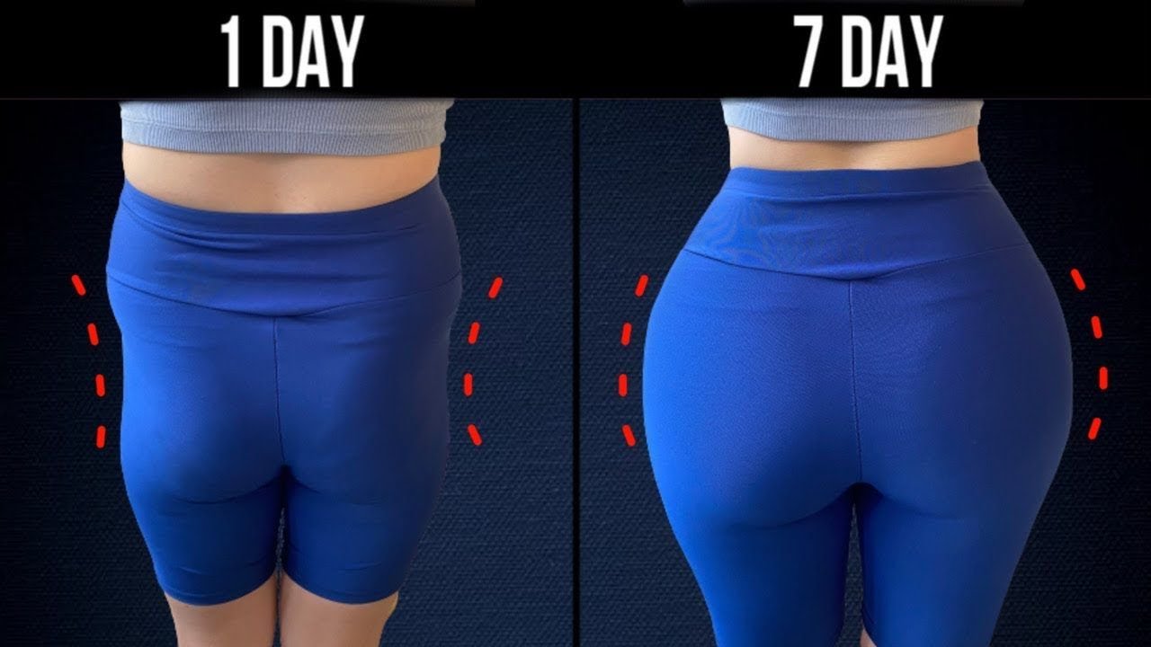 Get Rid Of Hip Dips With This Home Workout (100% GUARANTEED)🍑🏠 - YouTube