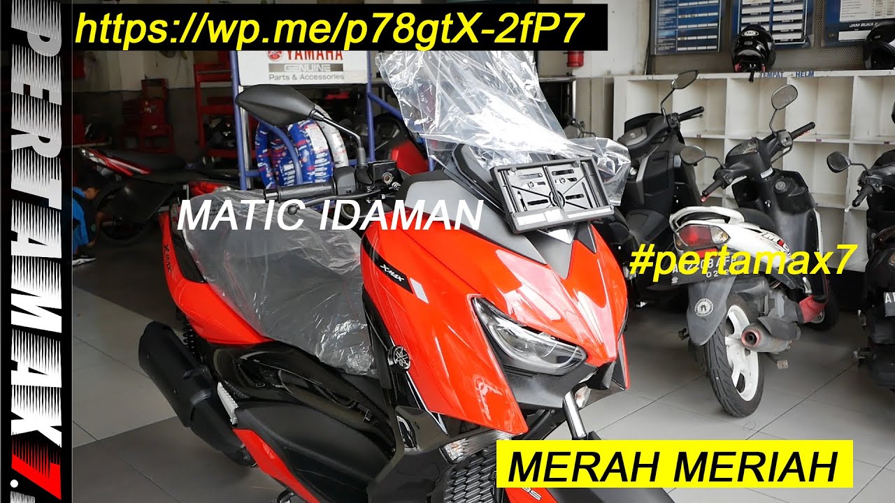 Nonton Yamaha XMAX 250 Merah Glossy Metallic Red Ferrari Terbaru 2022 💥 ...