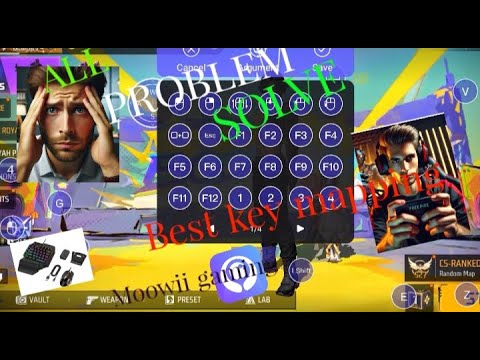 Best keymapping and all problem solve on moowii gaming (keyboard and ...