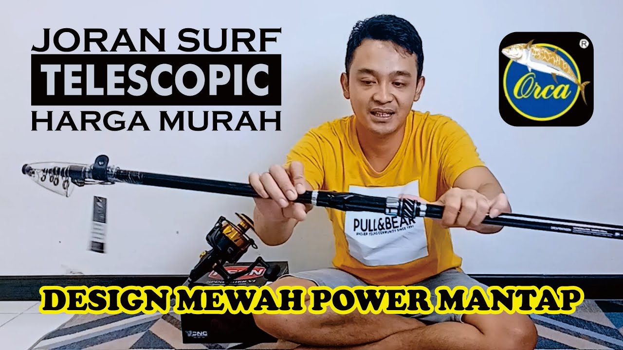 JORAN PASIRAN MURAH KUALITAS BAGUS, REVIEW JORAN SURF TELESCOPIC ORCA PENTAGON 420 - YouTube