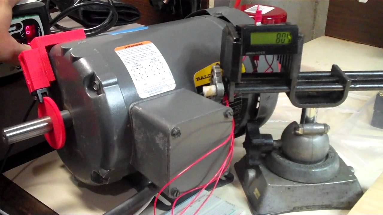 Commander SK VFD with tachometer - YouTube