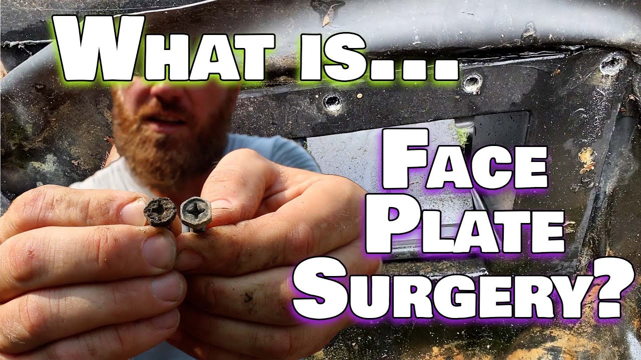 Face Plate Surgery On 20 Year Old Pond Skimmer - YouTube