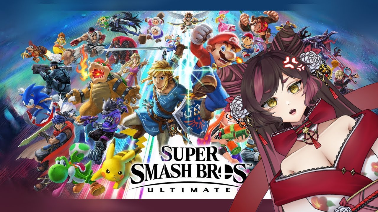 【MEMBERS SUPER SMASH BROS ULTIMATE】Smash Buttons?! | VTuber Yumeko ...