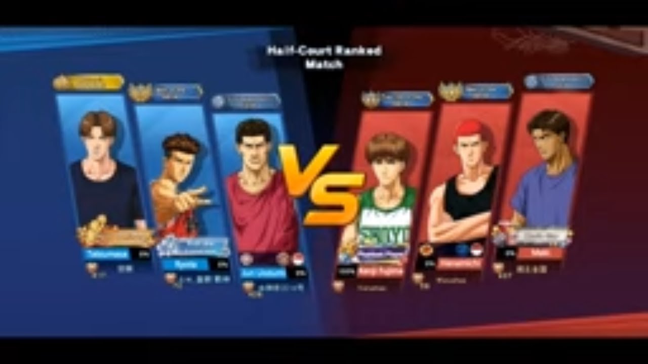 Battle Of FSD | Rank 2 Jul 2023 | Slam Dunk Mobile Game From TV ...