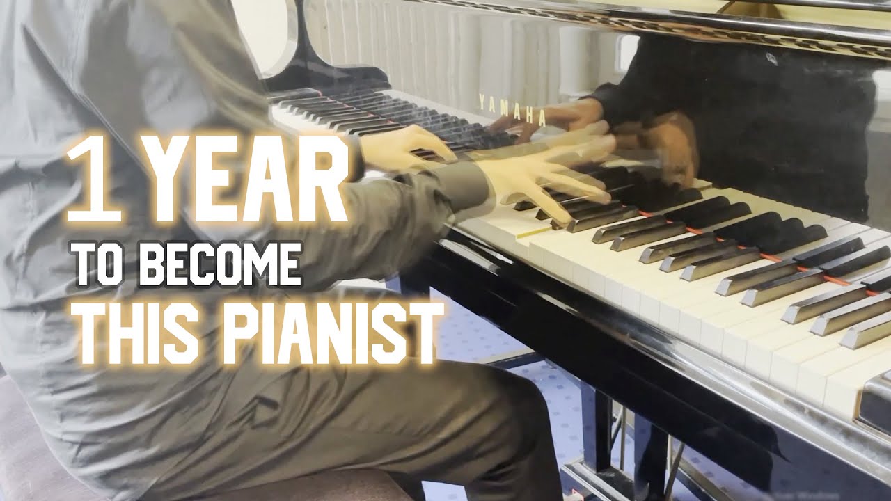 A Beginner learnt INSANE PIECES in 1 year (1 year self-taught piano progress) - YouTube