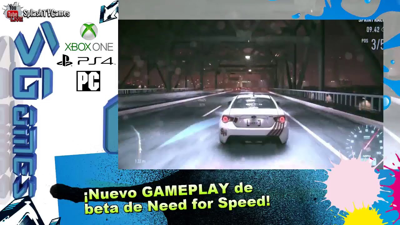 ¡Nuevo GAMEPLAY de beta de Need for Speed! - YouTube