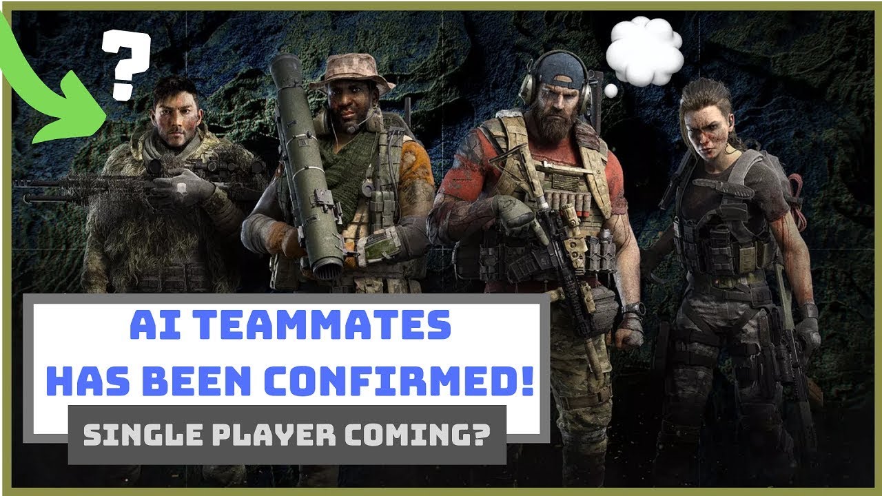 Ghost Recon Breakpoint - AI Confirmed & Single Player Coming? - YouTube