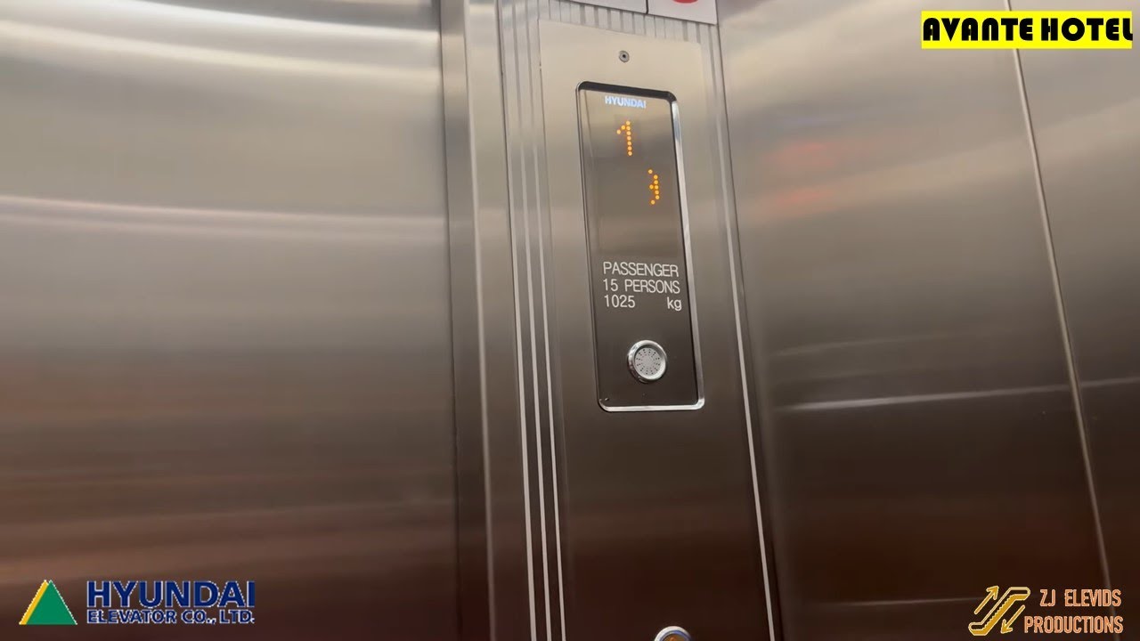 2 Hyundai Elevators at Avante Hotel, Bandar Utama, Selangor, Malaysia. (Car Park Lifts) - YouTube