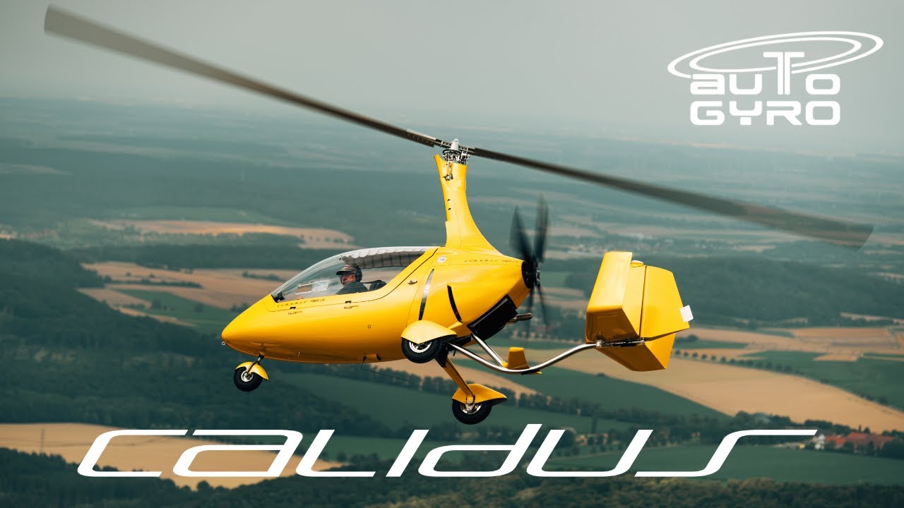 AutoGyro Calidus | Tandem Enclosed Gyroplane - YouTube