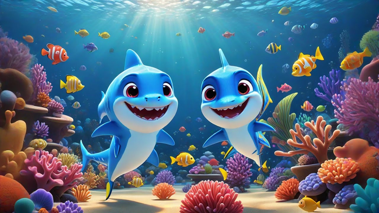 Baby Shark and the Dancing Fish | Fun Ocean Song for Kids | Underwater ...
