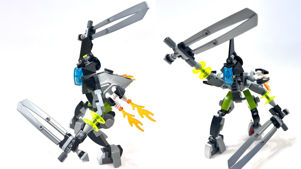 Build a Lego BaseJumper Mini Mech (Tutorial). - YouTube