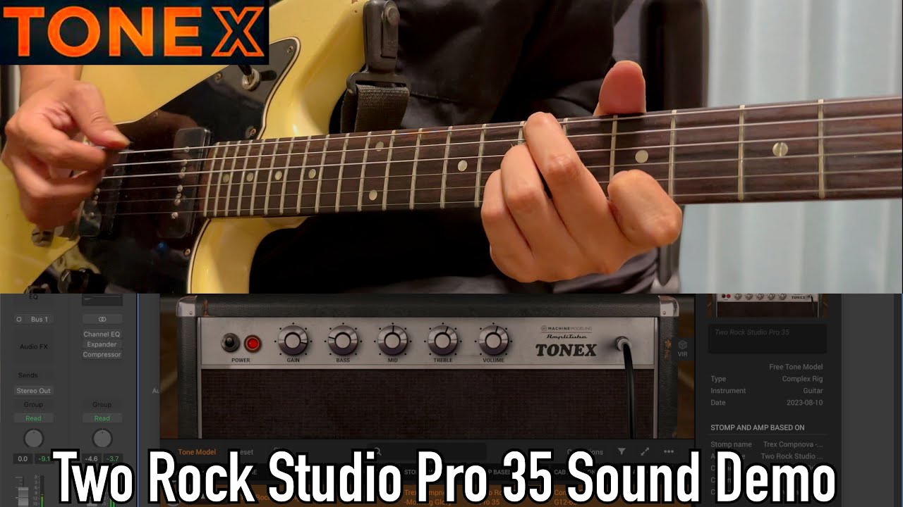 "Very Nice Clean Sound!!!" TONEX Two Rock Studio Pro 35 Sound Demo ...