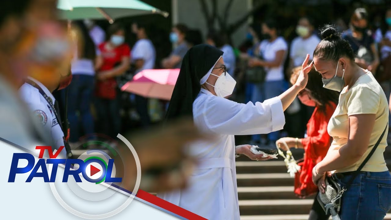 Pagpapahid ng abo sa noo sa Ash Wednesday, balik na ulit | TV Patrol ...