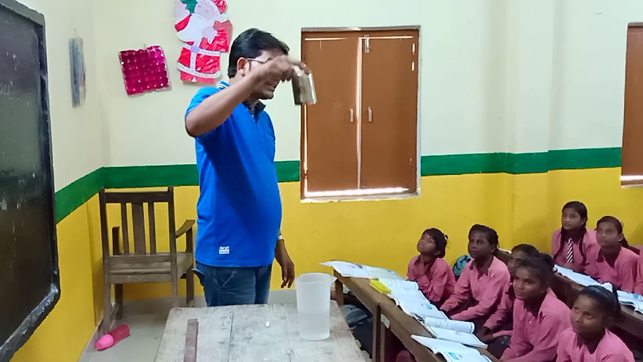 Science Experiment, Class-5 - YouTube