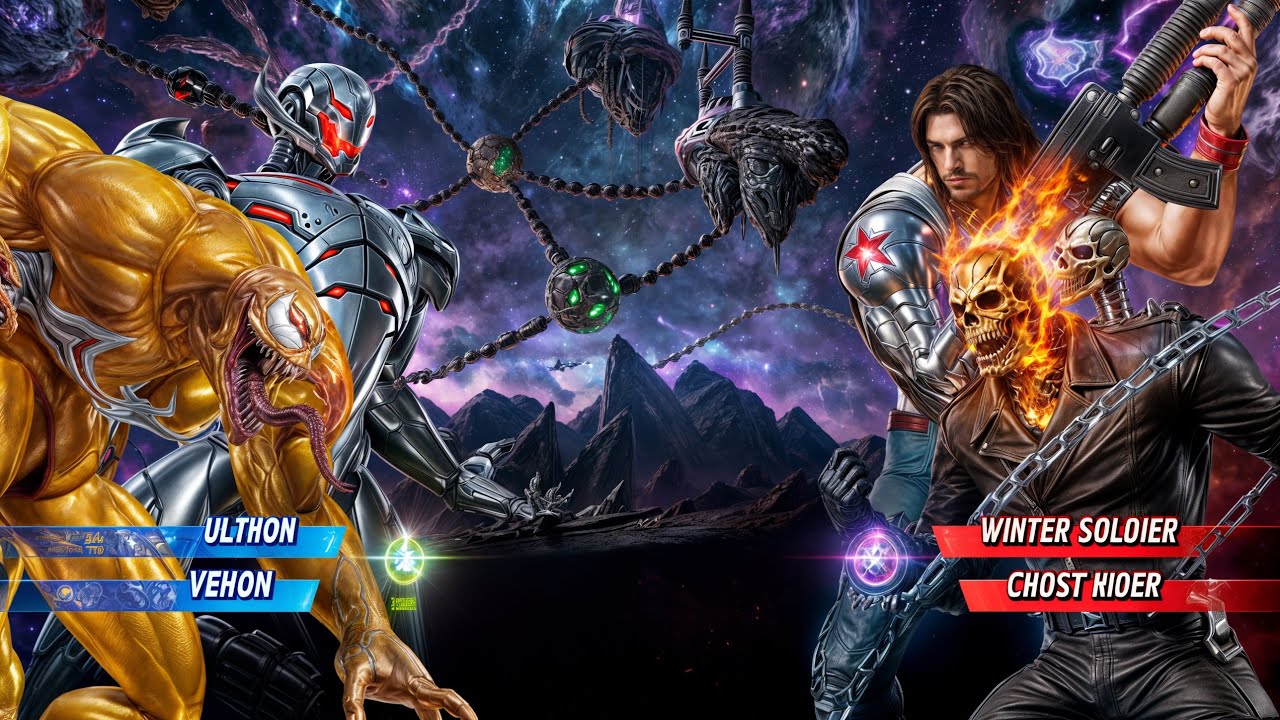 Marvel Vs Capcom Infinite | ULTRON & VENOM VS INTER SOLDIER & GHOST ...