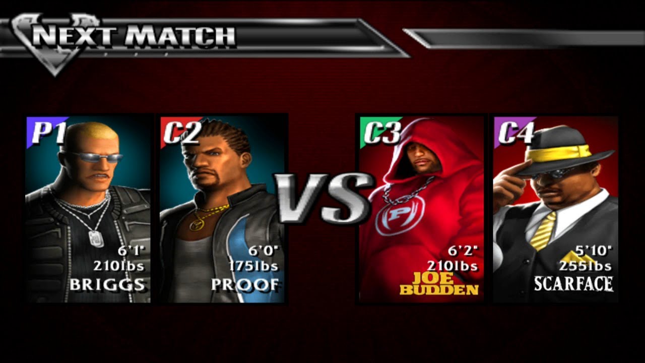 Def Jam Vendetta-Team Match #8(Hard) - YouTube