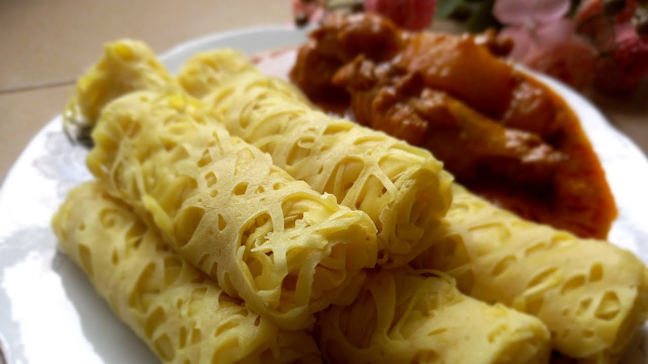 Roti Jala & Kari Ayam| Terpaling Sedap | Roti Yang Lembut | Kuah Yang ...