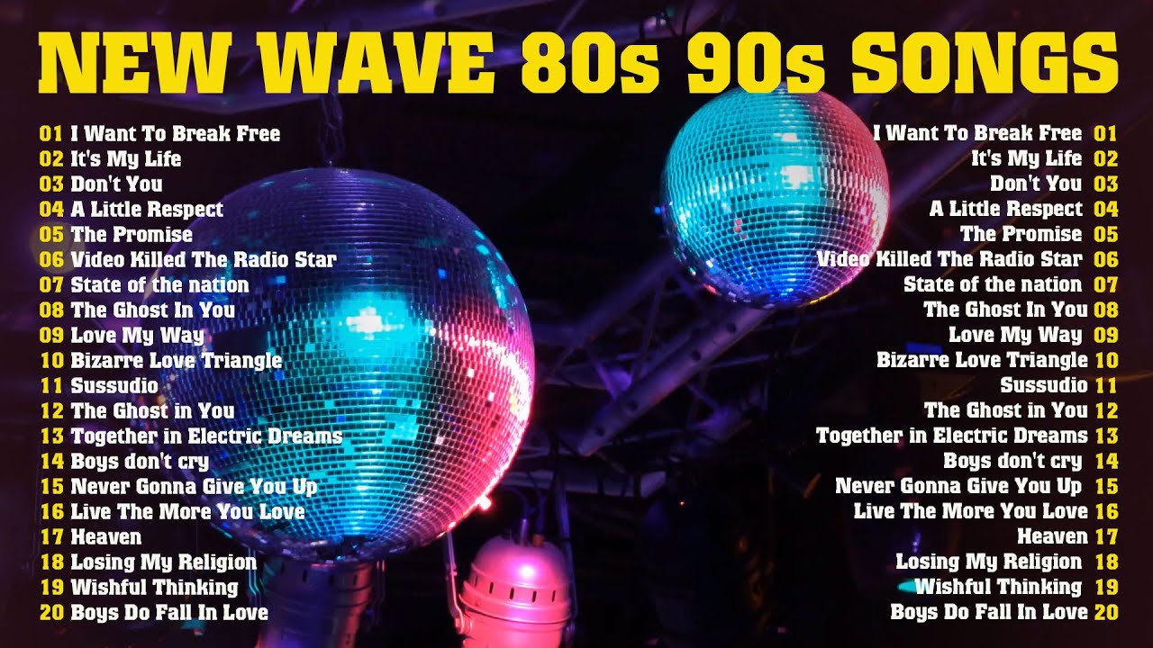 New wave 💘 New wave songs playlist 💘 New wave disco 80s 90s songs 💘 I ...