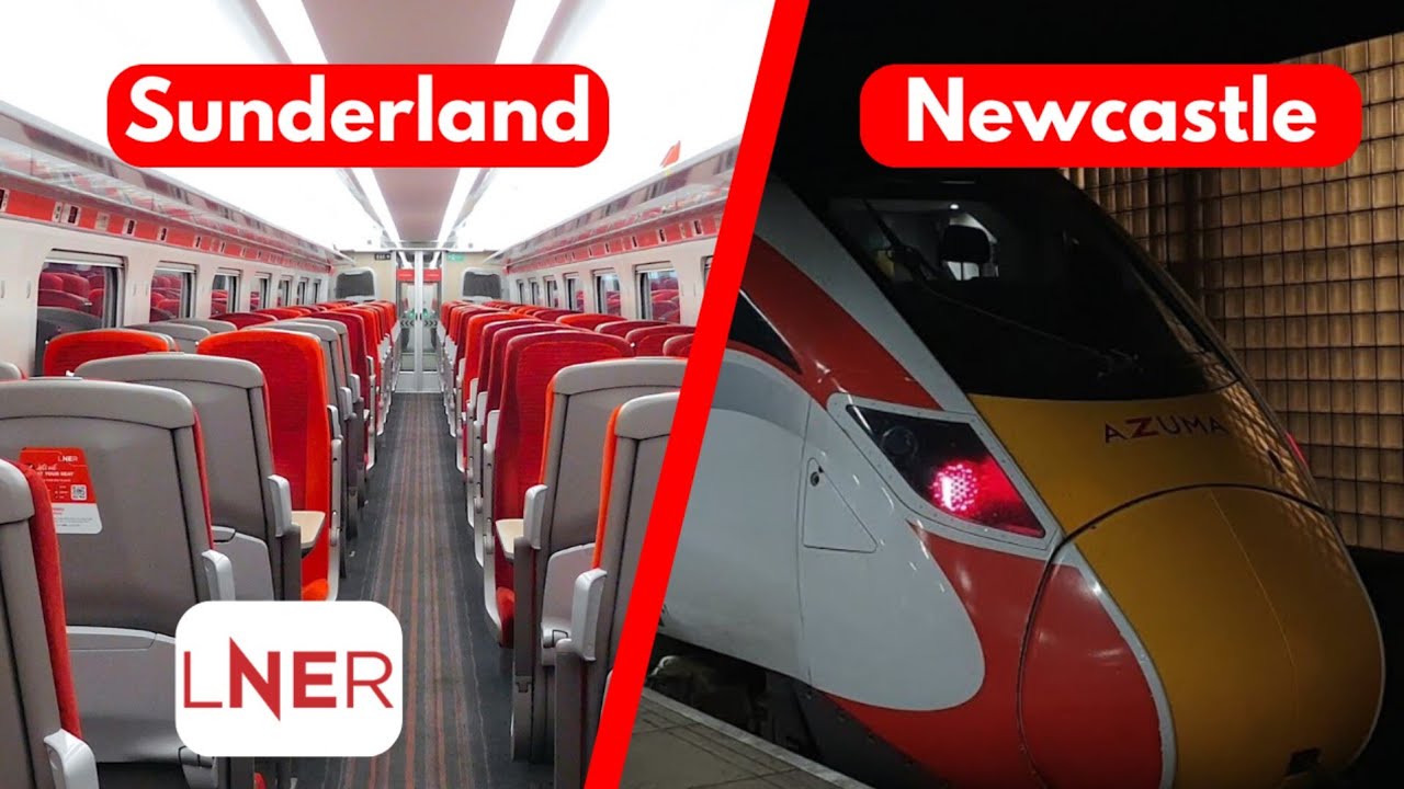 Trip Showcase: Sunderland To Newcastle With LNER - YouTube