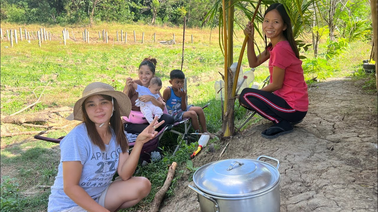 Live | Patanim sa bukid busy ang mga ladies - YouTube