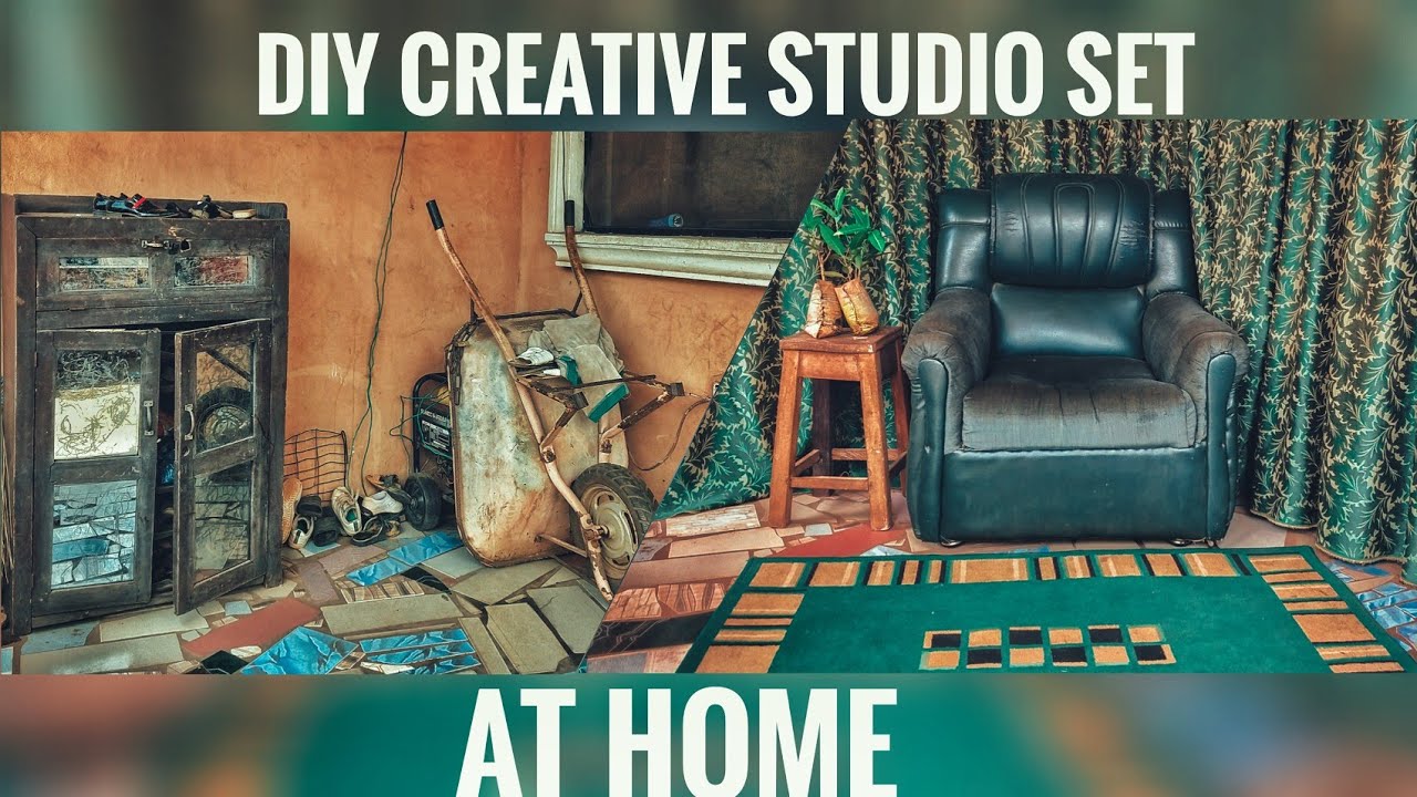 DIY CREATIVE STUDIO SET AT HOME - YouTube