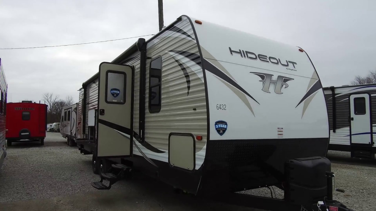 2018 Keystone Hideout 28BHS Travel Trailer Walk Through Video - YouTube