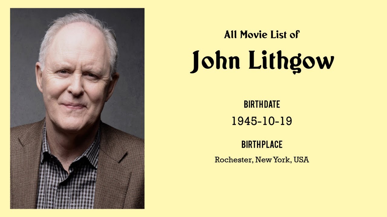John Lithgow Movies list John Lithgow| Filmography of John Lithgow ...