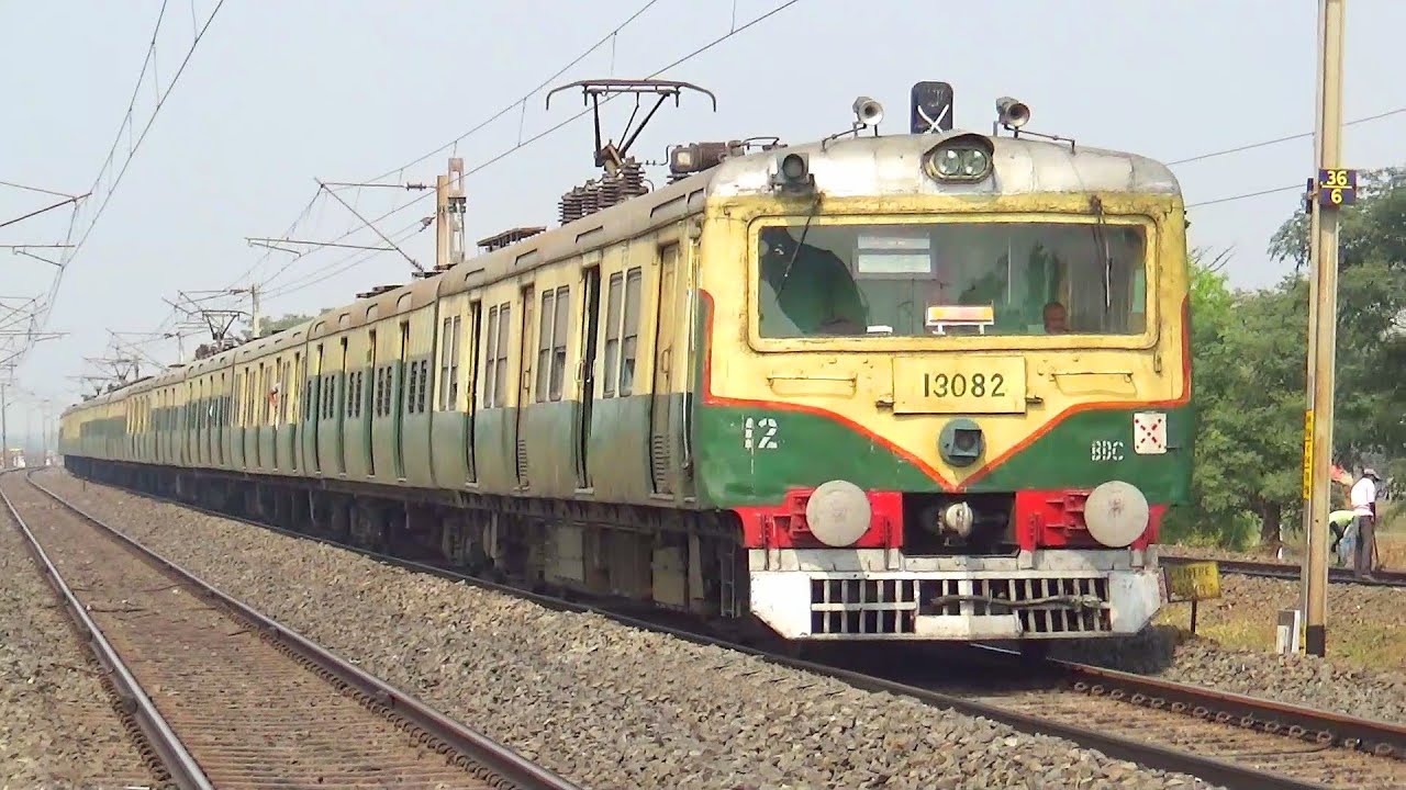 Bardhaman-Howrah Cord Line Local (Electric Multiple Unit/EMU) || Indian ...