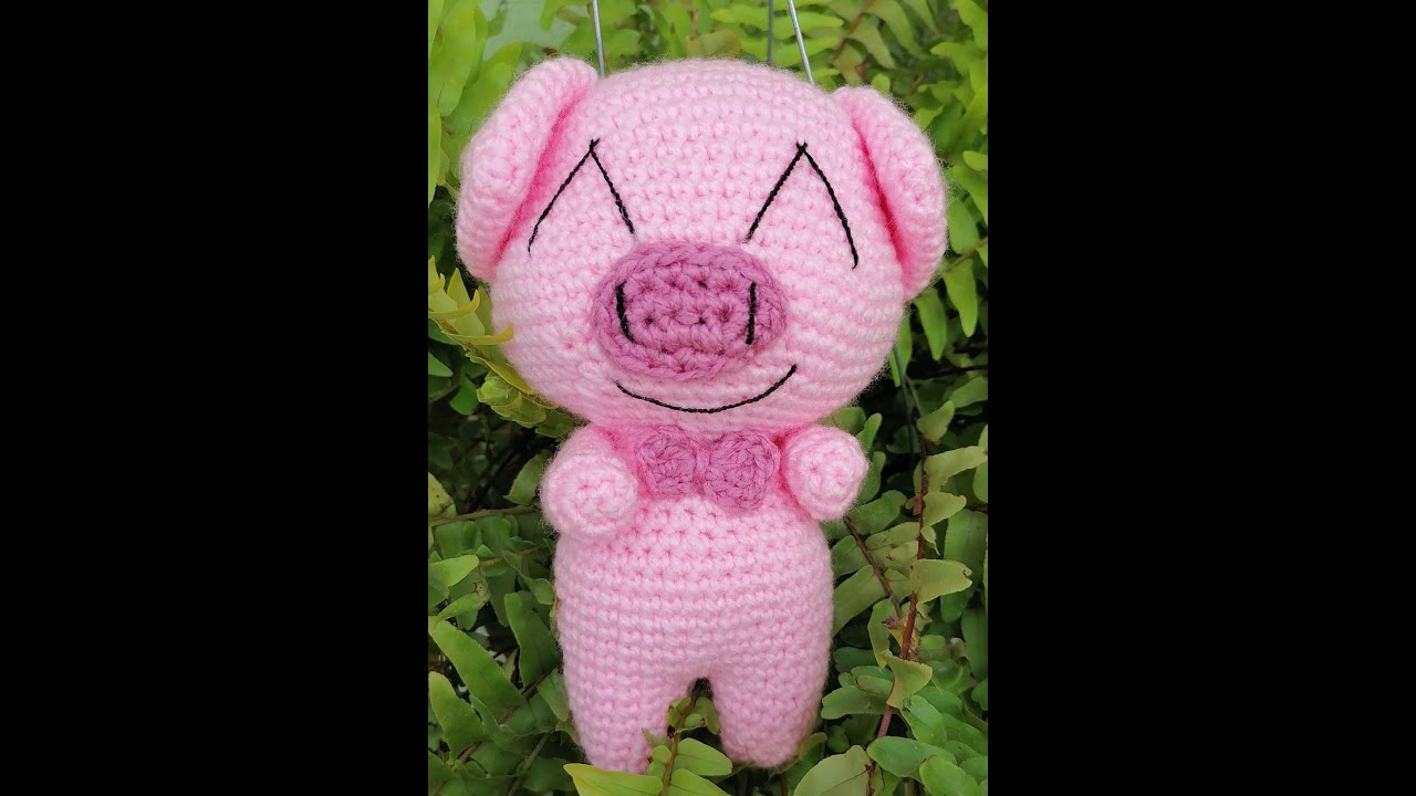 🐽🐷🐷cerdito amigurumi🐽🐷🐷 fácil y rápido tejido a crochet 🐽🐷🐷 - YouTube