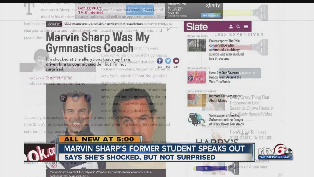 Marvin Sharp's former student says she is shocked, but not surprised ...