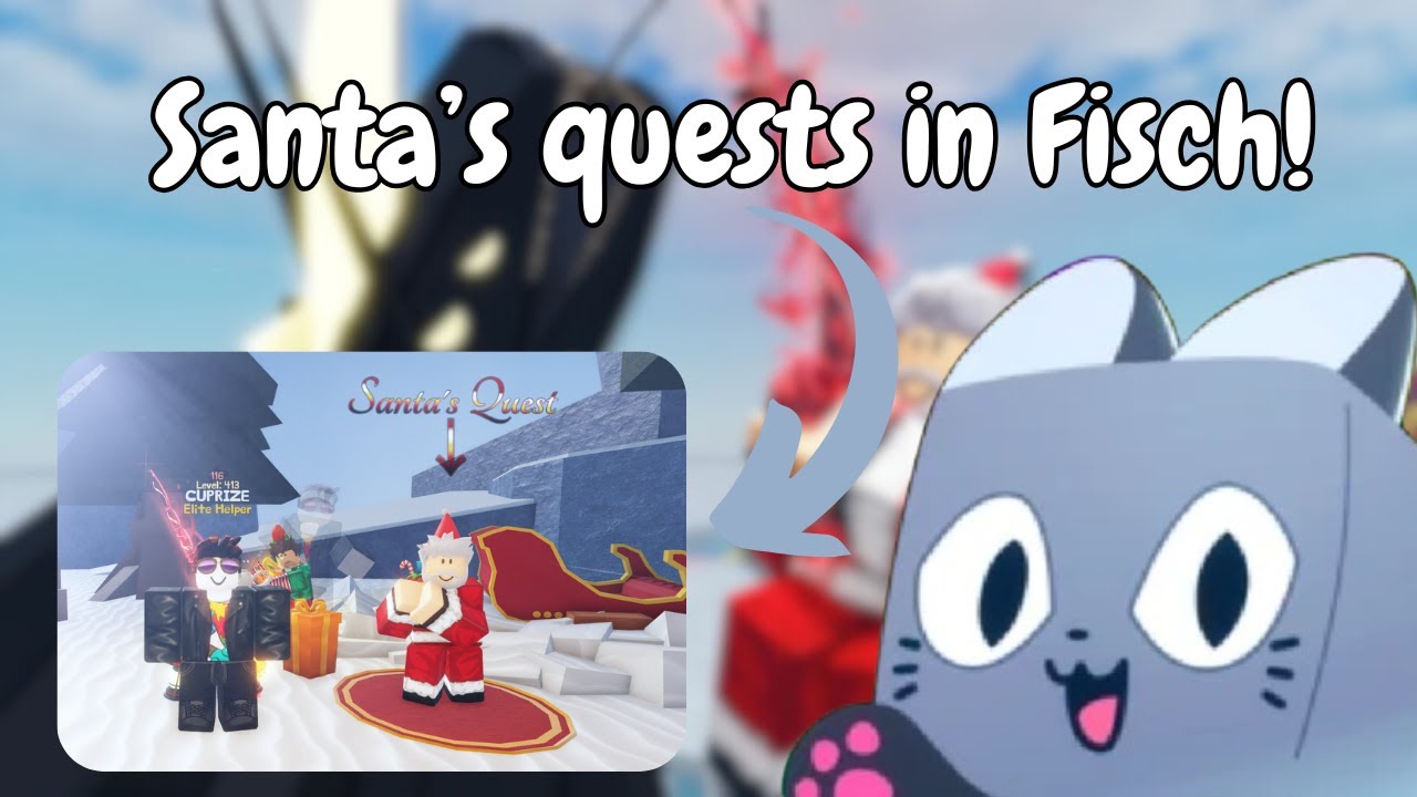 How to complete Santa's Quests in Fisch? (elf locations) - YouTube