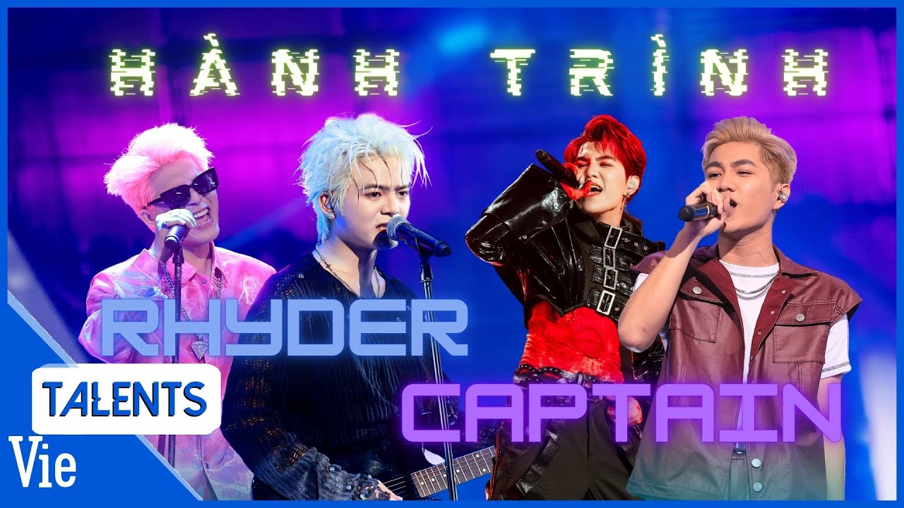 Hành trình trưởng thành của RHYDER - CAPTAIN từ Rap Việt đến Anh Trai ...