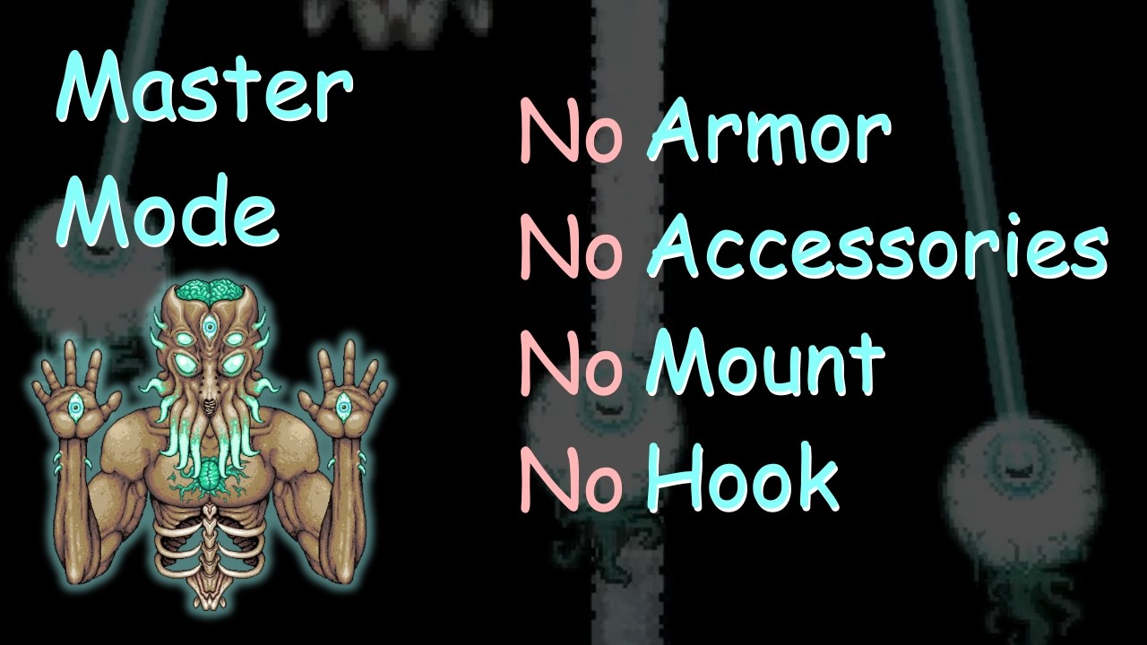 Unequipable: Moon Lord (Master Mode Terraria Challenge) - YouTube