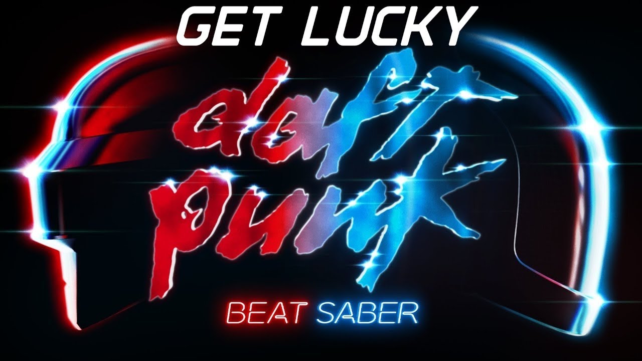 GET LUCKY BEATSABER (hard) (no arrows) - YouTube