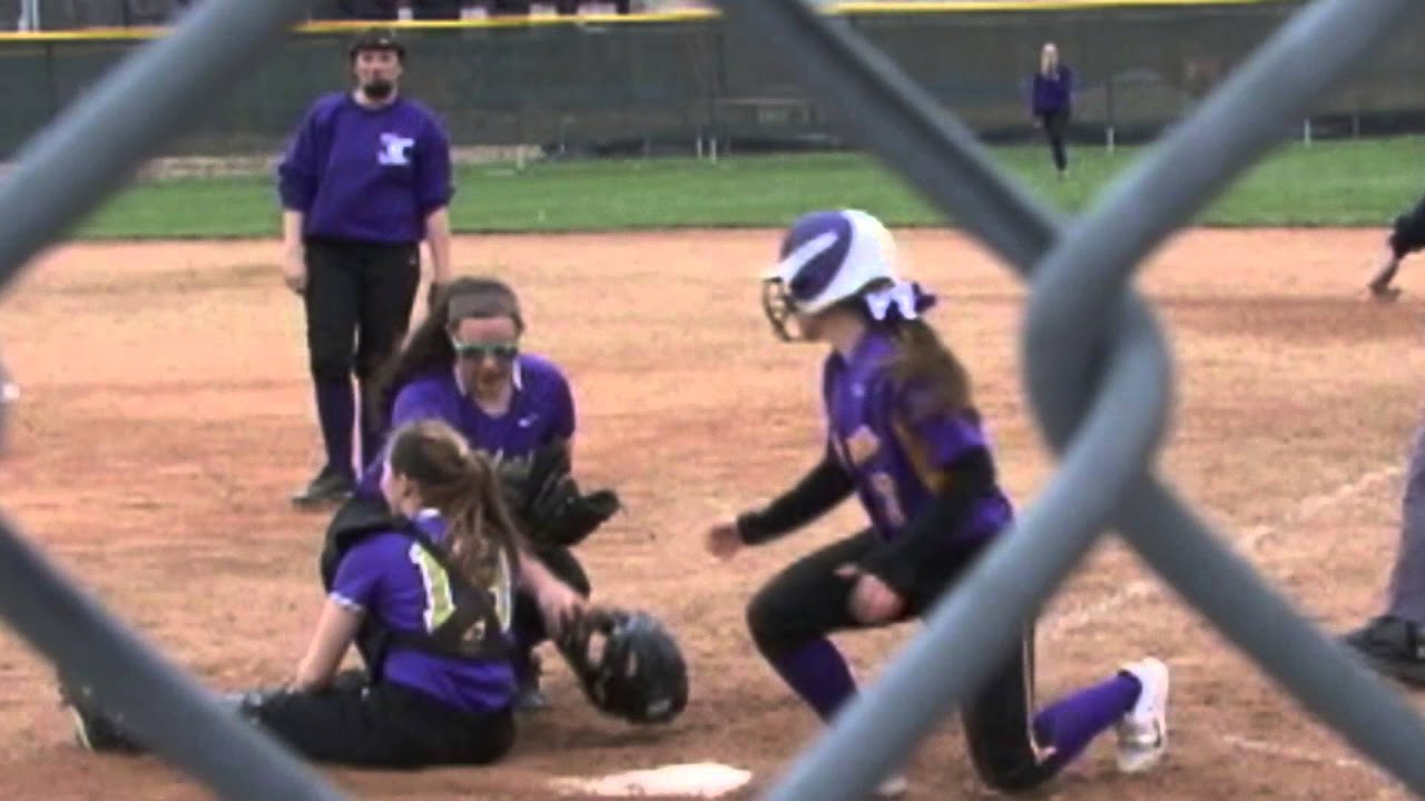 2015 Ohio Softball collisions - YouTube