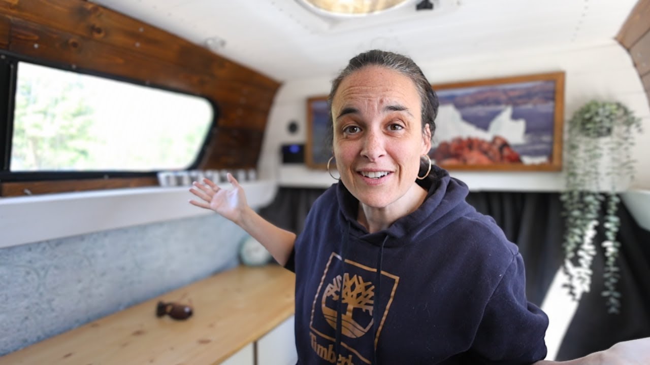 Back full time in the van! Solo female vanlifer - YouTube