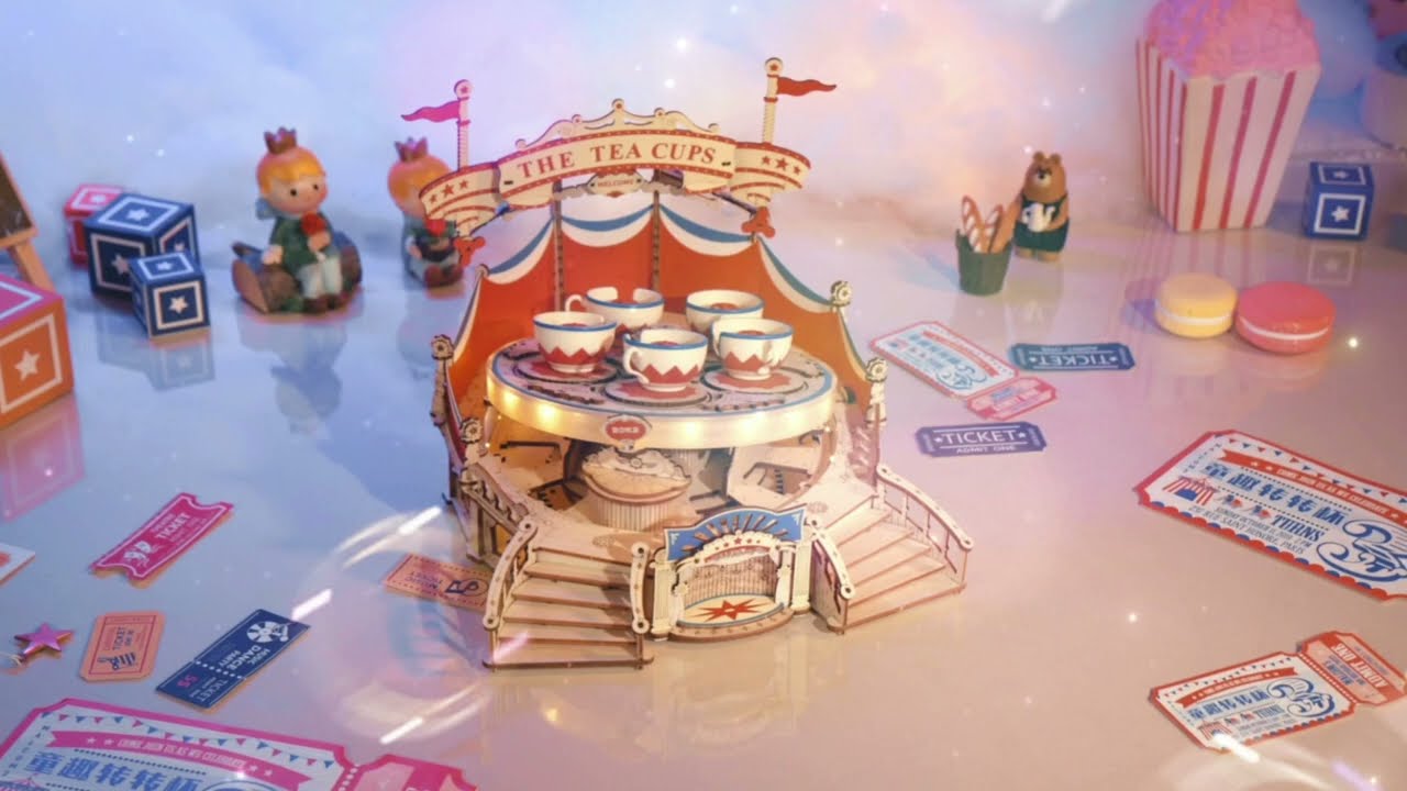 Cup Head's favorite: Tilt-A-Whirl!👻😆 - YouTube