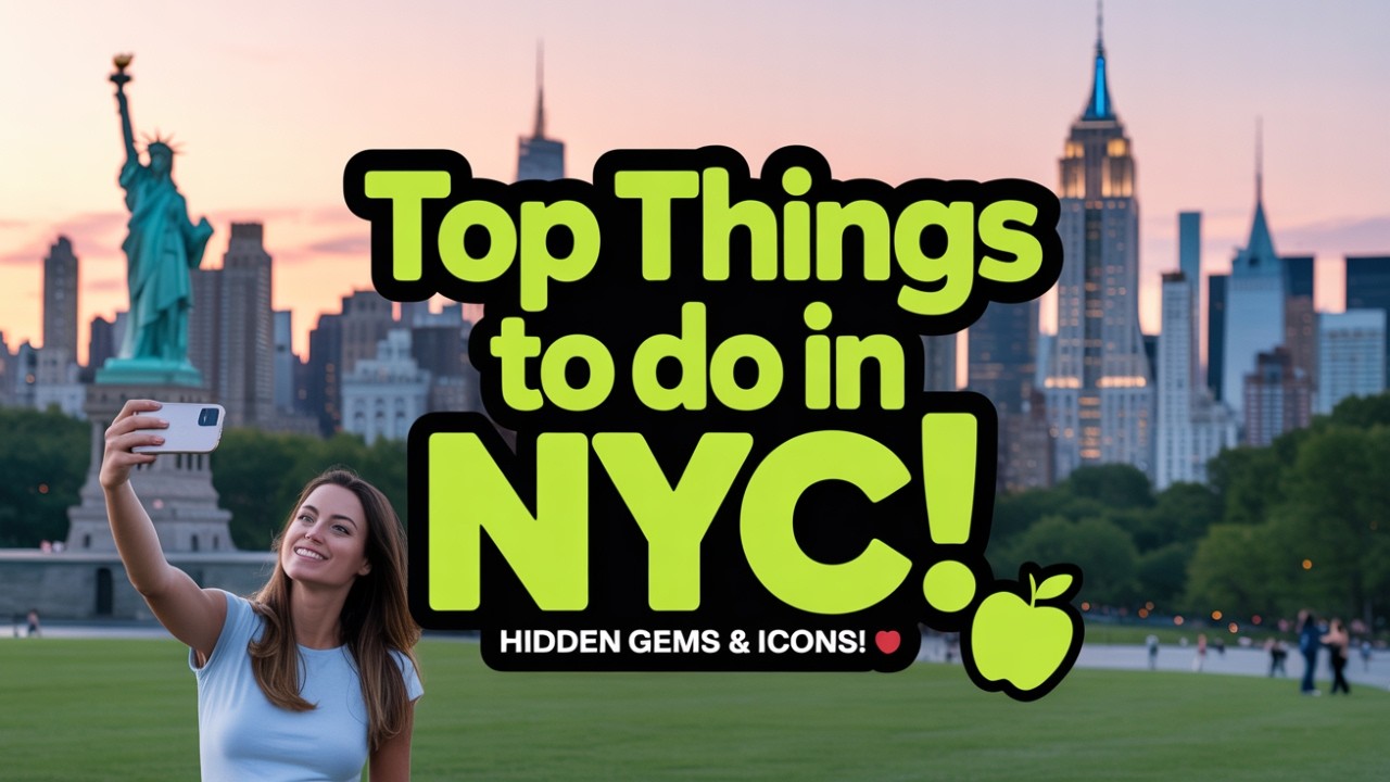 Your New York Bucket List: Top 5 Things to Do Now! - YouTube