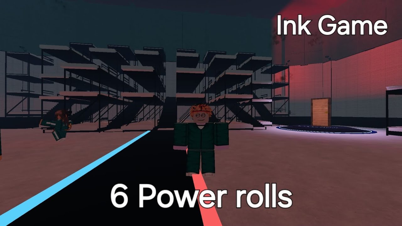 6 POWER ROLLS in Ink Game! Roblox - YouTube