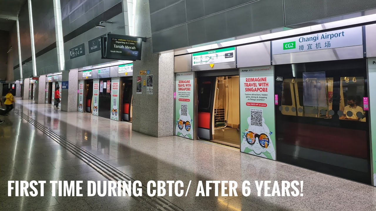[HISTORICAL][FIRST 2023 Cameo!] SMRT TRAINS Ride On the CGL Towards ...
