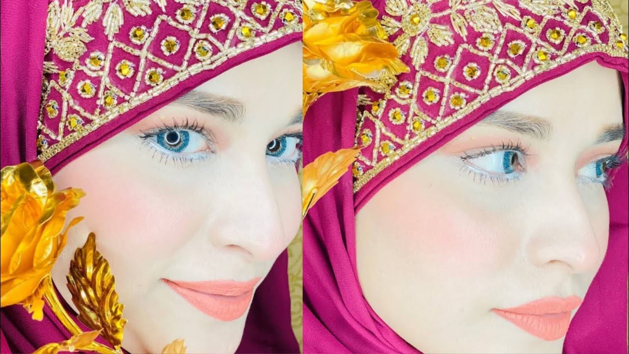 Bridal Hijab Tutorial/Luxe Hijab Tutorial/Bridal hijab/Luxury Hijab ...