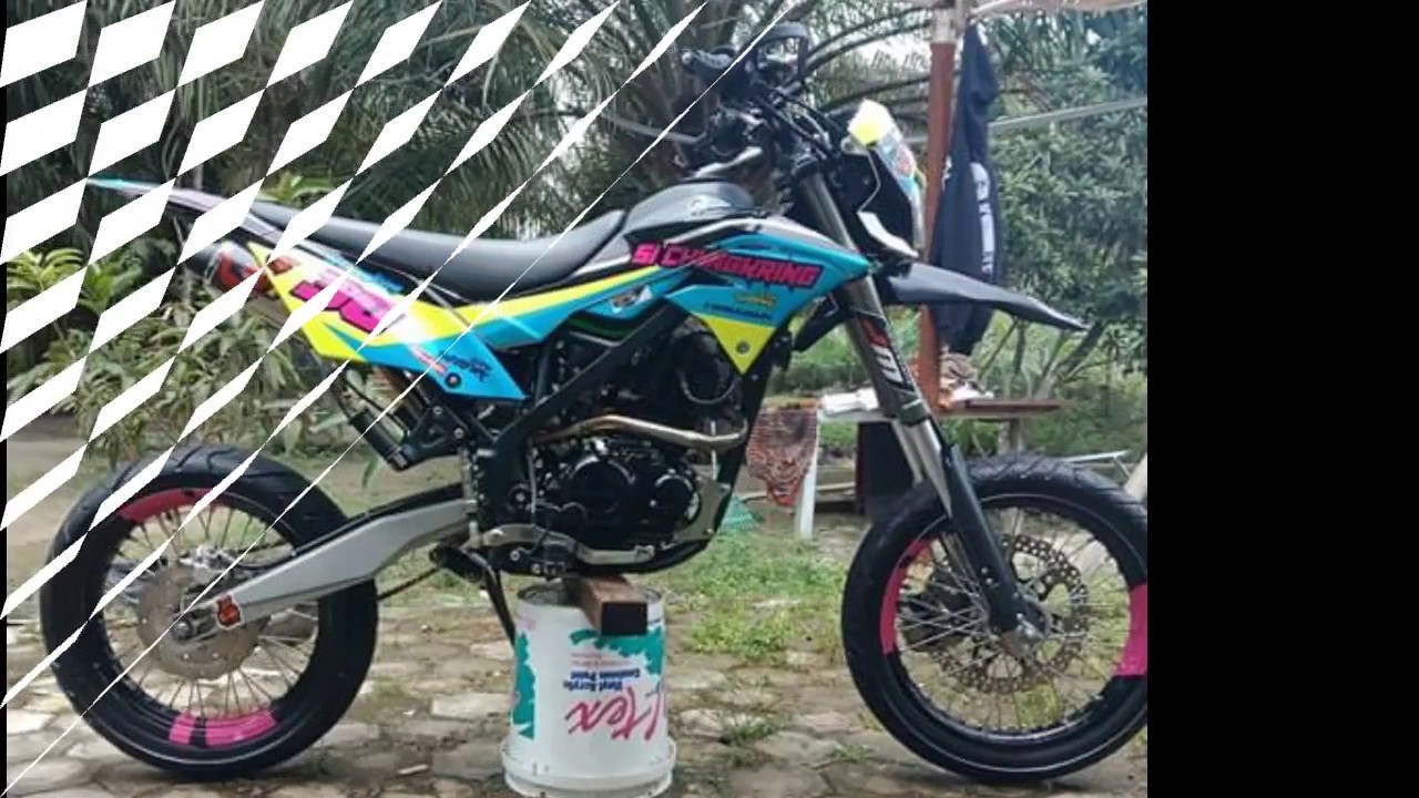 D-TRACKER MODIFIKASI SUPERMOTO PART 2 - YouTube