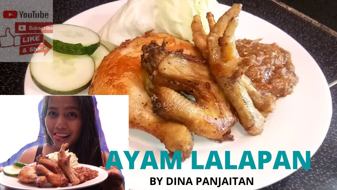 How to Make Ayam Lapapan (Chicken Lalapan),Indonesia's Dish - YouTube
