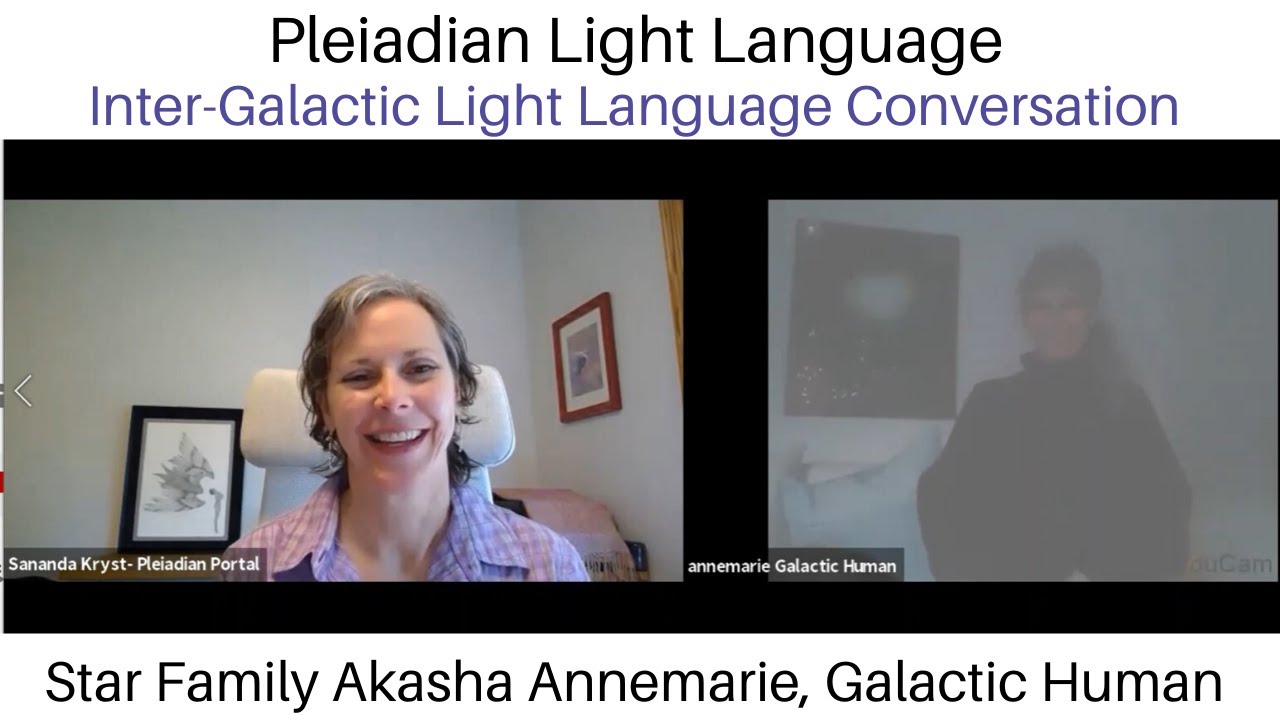 Inter Galactic Light Language Conversation - YouTube