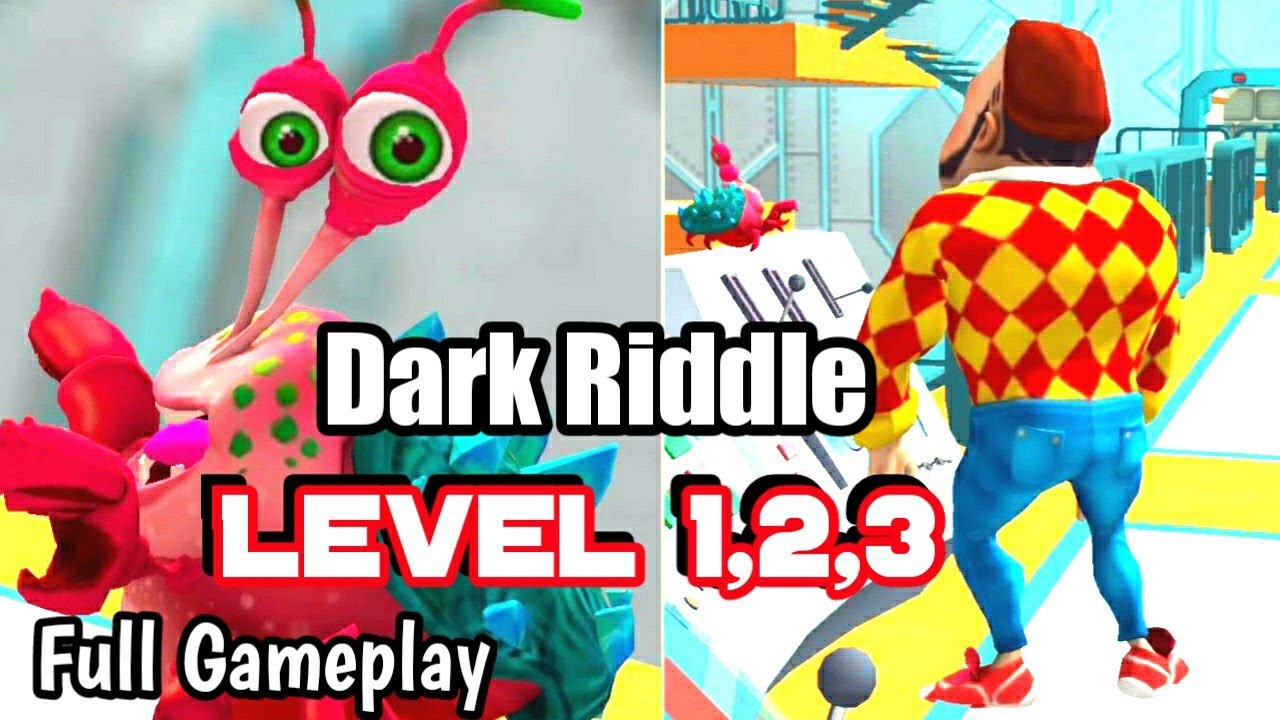 Dark Riddle New Update Version 5.0.0 All 1,2,3 Level Full Gameplay ...