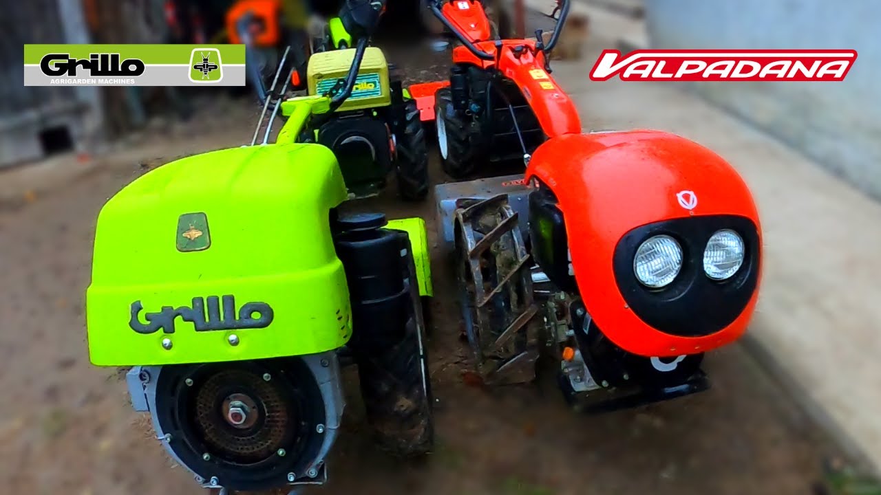 Prezentare la Noul model de Motocultor Grillo G131 diesel - YouTube